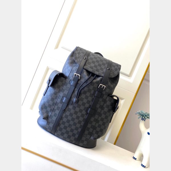 Louis Vuitton N41379 Christopher PM Daminer Graphite Canvas – Replicas ...
