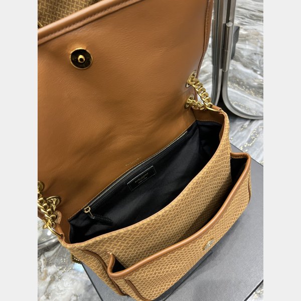 Saint Laurent 633158 Designador de Réplicas Niki Arrinkled Vintage ...